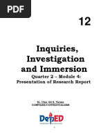 Quarter 3 - Module 1 Brainstorming For Research Topics: GRADE 12 ...