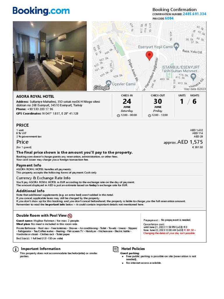 Confirmation | PDF | Payments | Exchange Rate