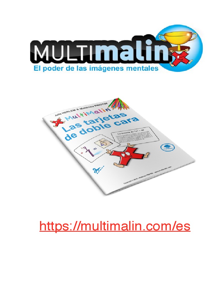 Tables Multiplications en Espagnol-1 (2) Imagenes | PDF
