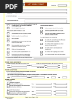 Permit Log Sheet | PDF