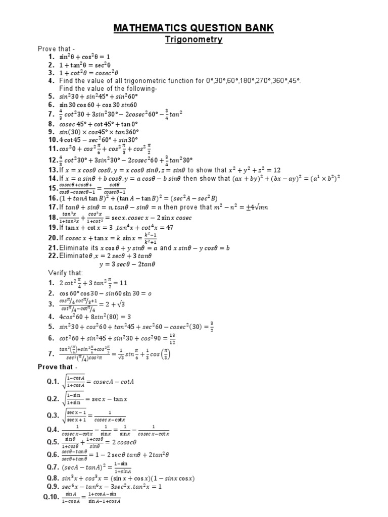 Maths (QB) | PDF | Circle | Angle