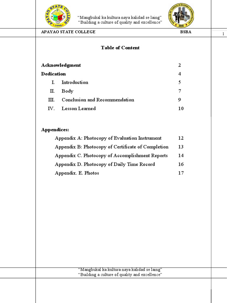 OJT Narrative Format 1 | PDF | Cognition | Behavior Modification