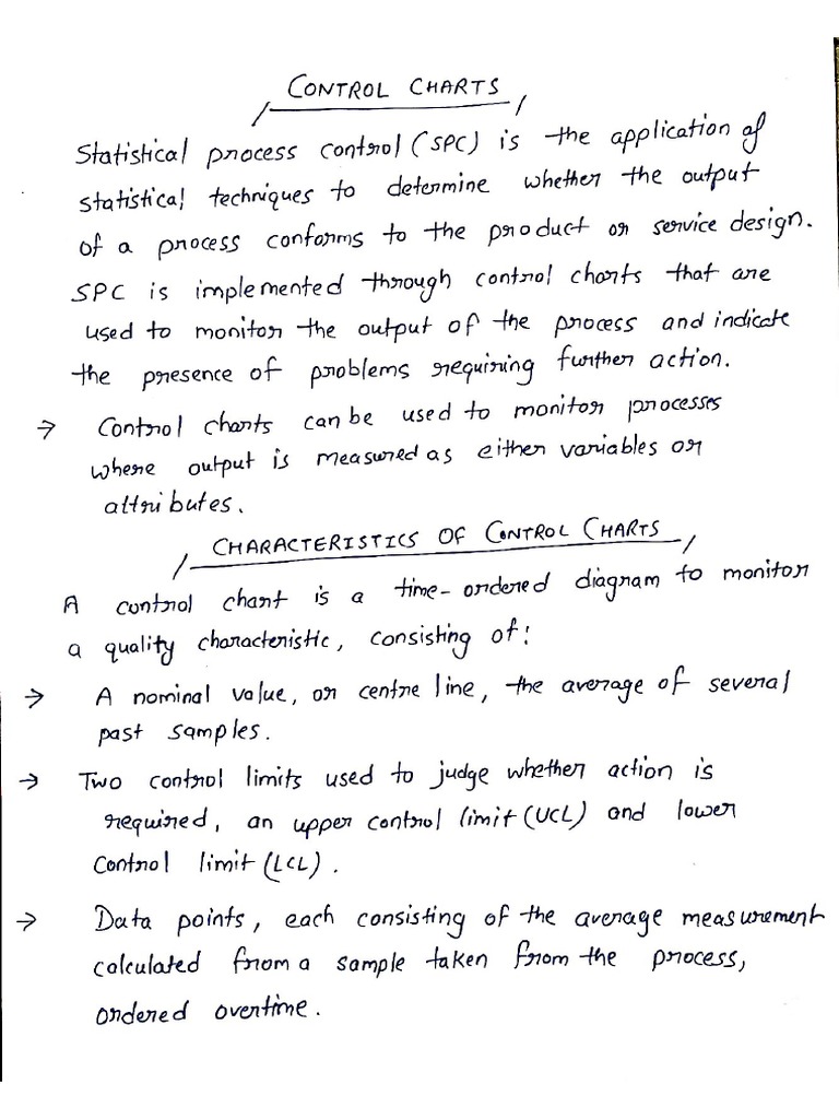 Control Chart | PDF