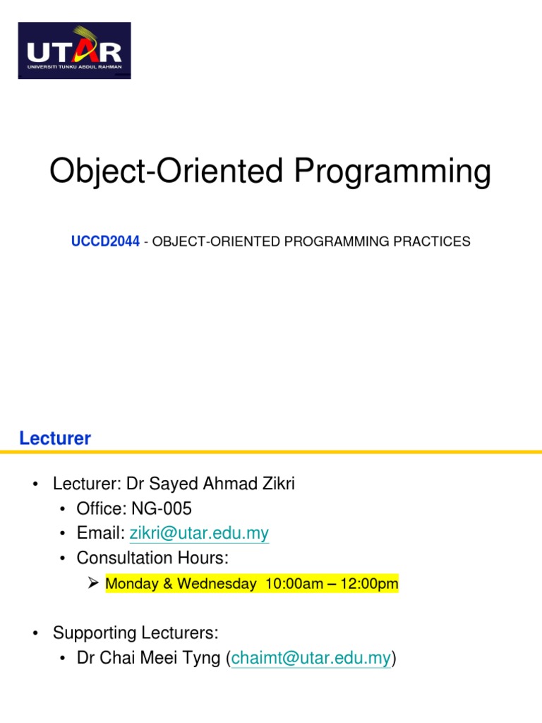 Unit 1 Introduction To Oop Pdf Data Type Java Programming