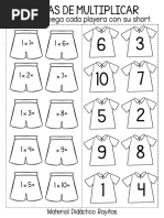 Serpientes y Escaleras de Las Tablas de Multiplicar | PDF