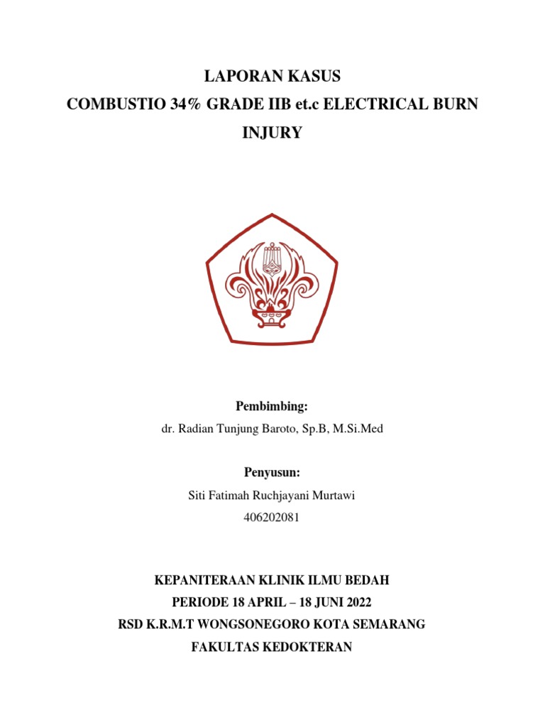 Laporan Kasus Combustio | PDF