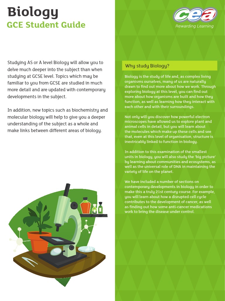 Biology Student Guide | PDF | Biology | Evolution