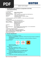 MSDS Oxygen Cylinder | PDF | Oxygen | Chemical Substances