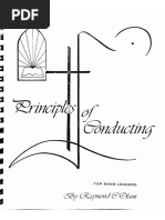 Hand Signals For Choral Conducting | PDF | Song Structure | Choir