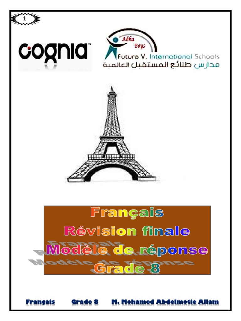 Sheet French Grade 8 | PDF | Organismes