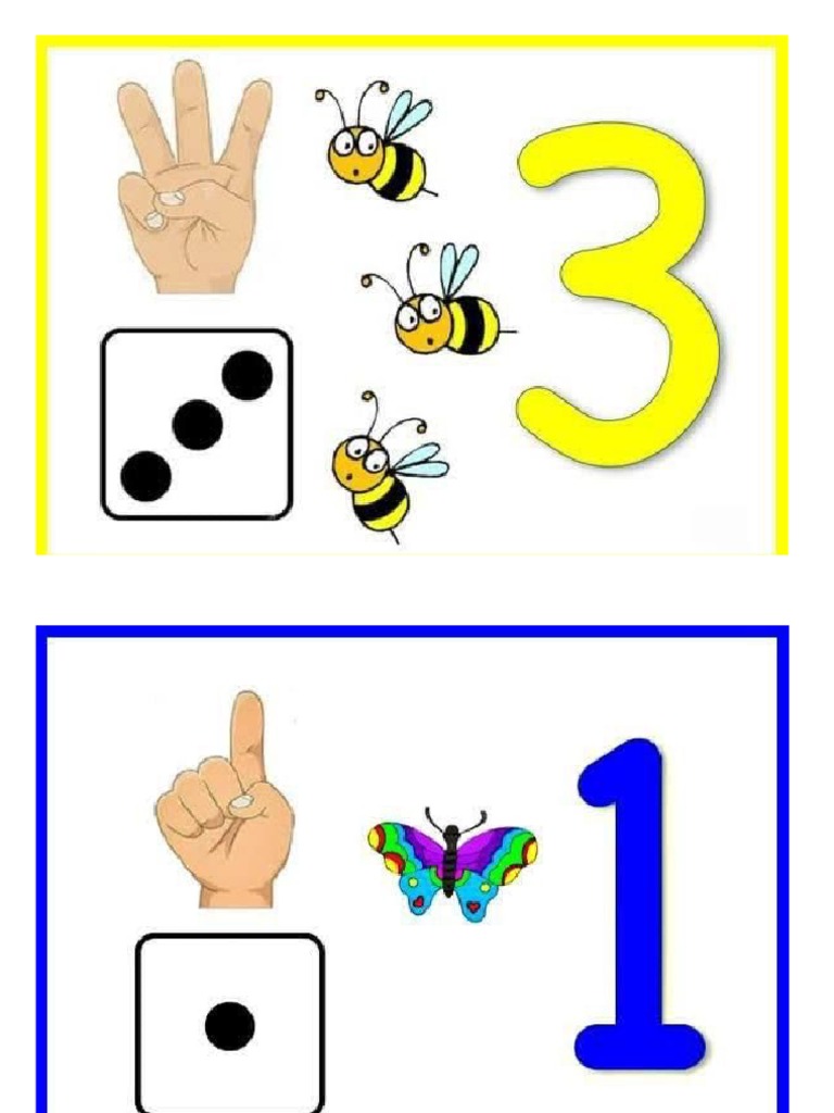 cifrele gradinita | PDF