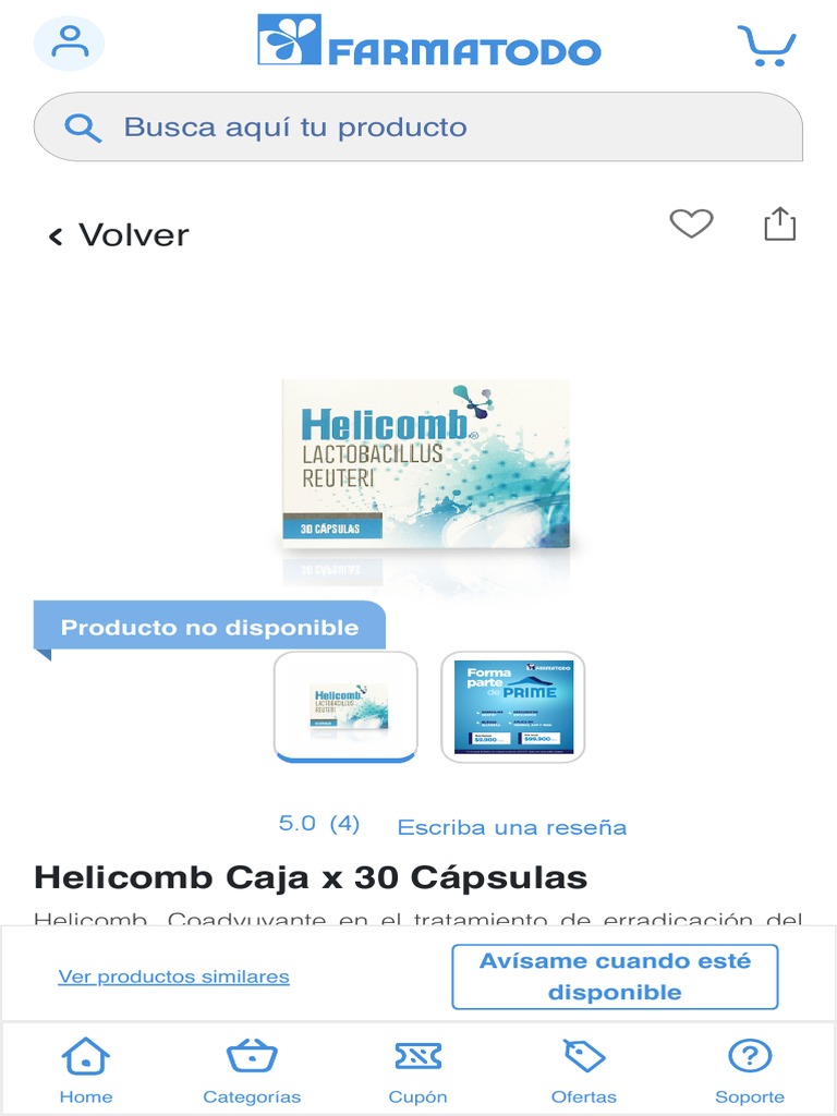 Helicomb Caja X 30 Cápsulas | PDF