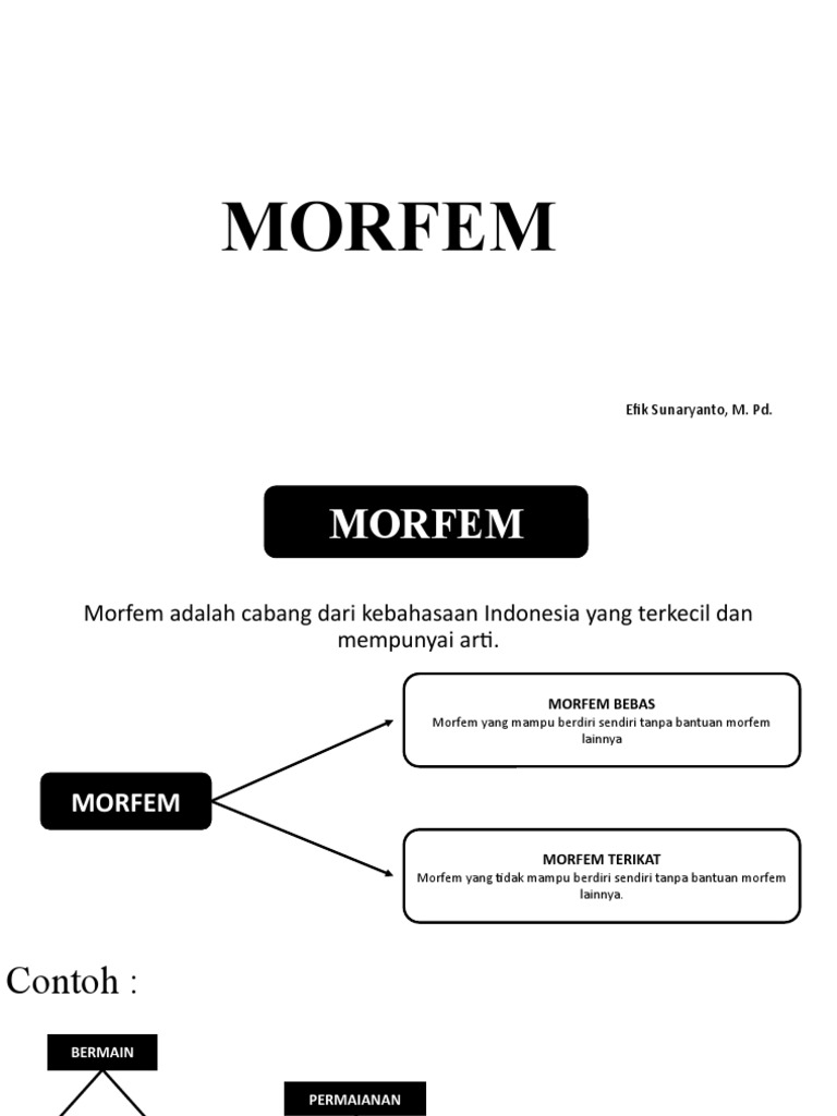MORFEM | PDF