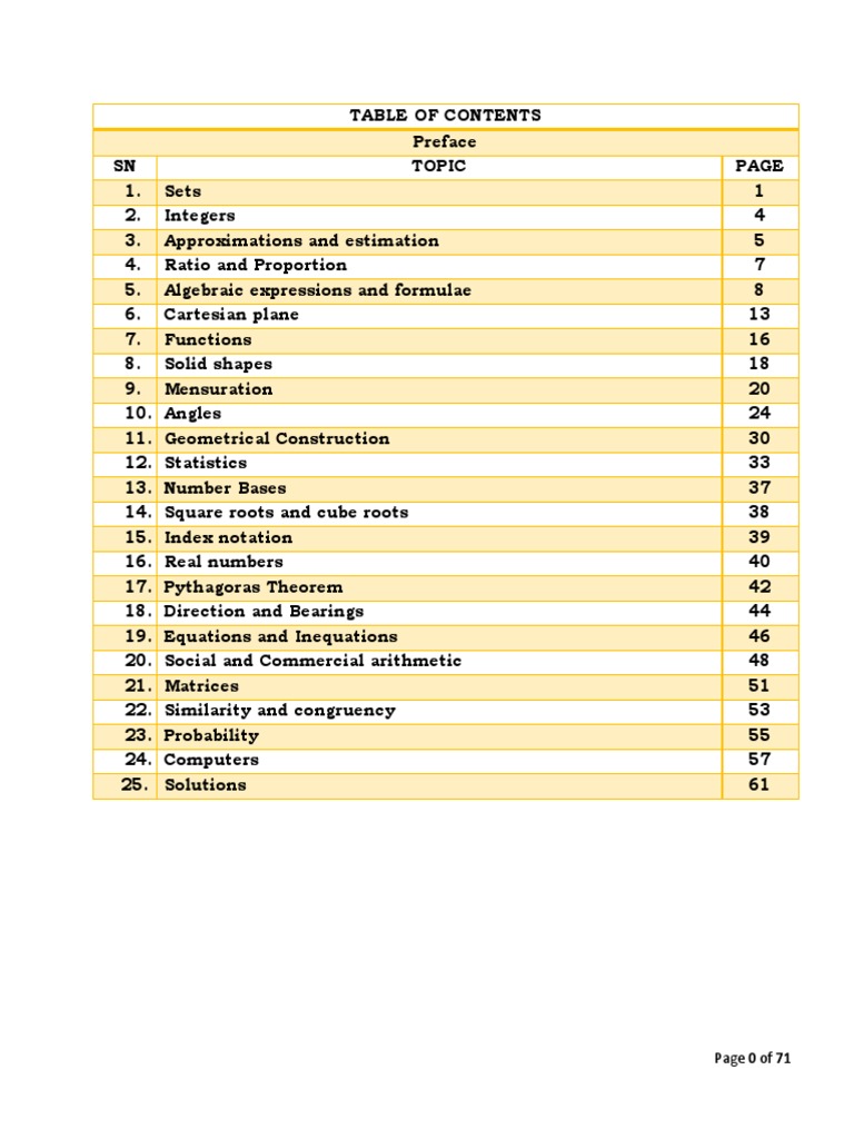 Grade 9 Mathematics Notes PDF | PDF | Set (Mathematics) | Numbers