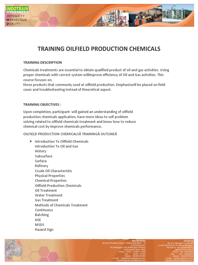 Training Oilfield Production Chemicals 20 - 23 J - 220614 - 111151 ...