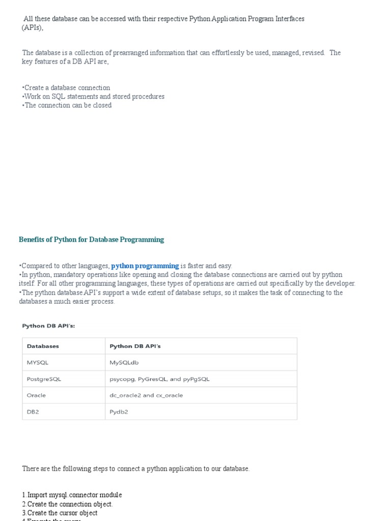 Database | PDF | Databases | My Sql