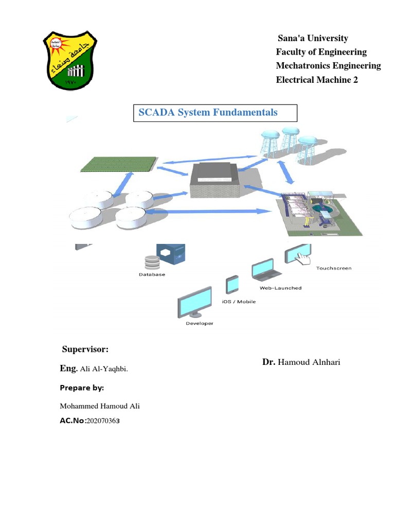 Scada System Mohammed Pdf Programmable Logic Controller Scada