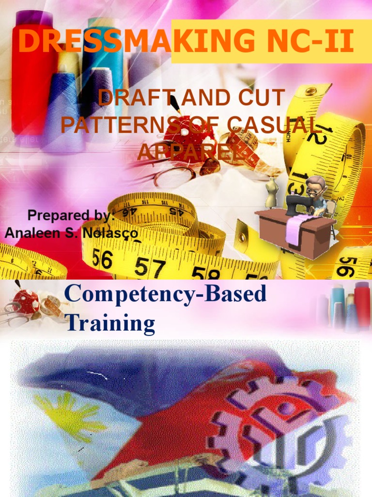 Dressmaking NC-II: Pattern Drafting Guide | PDF | Learning | Sewing