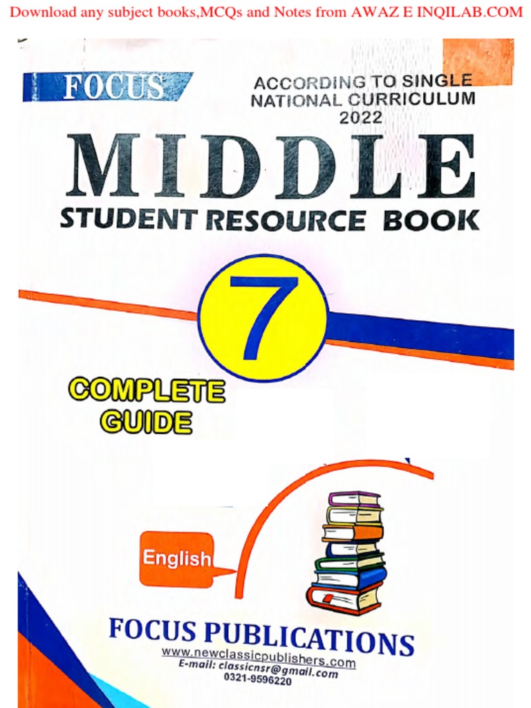 English Guide 2022 7th Class | PDF | Engineering | Science