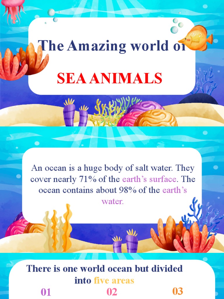 Sea Animals - Grade 3-4 | PDF | Whales | Dolphin