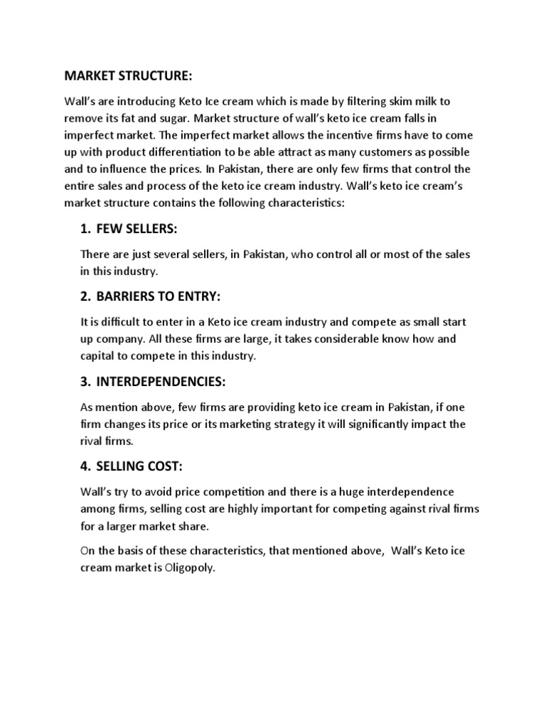 Market Structure | PDF