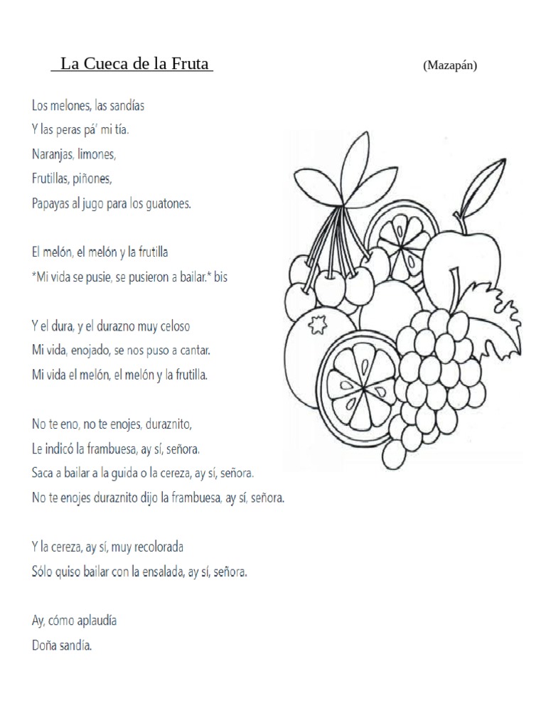Cueca de La Fruta | PDF