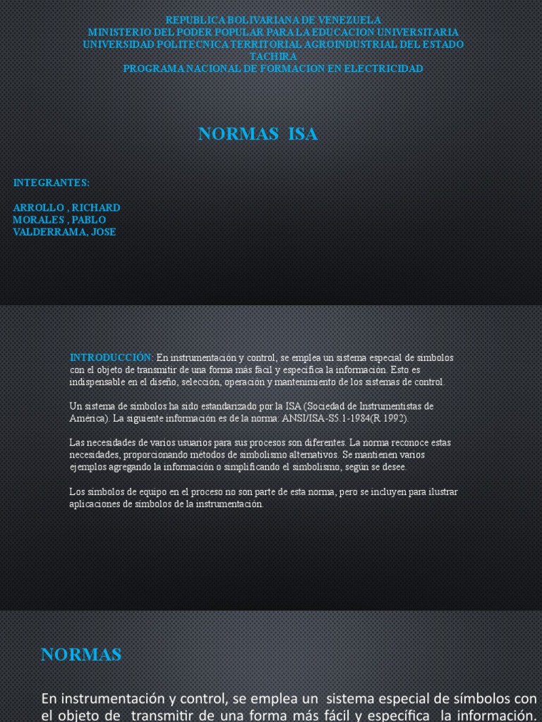 Normas ISA | PDF | Hardware de la computadora | Controlador lógico programable