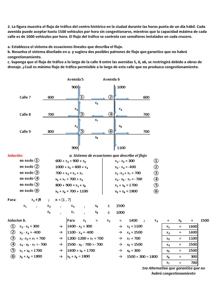 Examen Mate Parte 2 | PDF | Matemáticas Aplicadas | Transporte