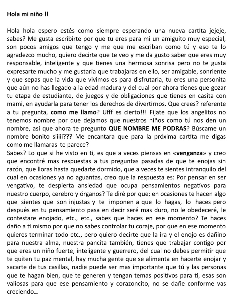 Carta de Cebra 4 | PDF