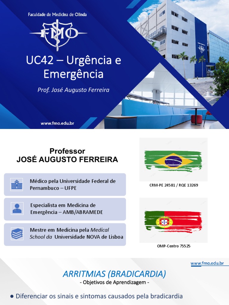 TBL 2 - Slides Bradicardias | PDF | Eletrocardiografia | Dopamina