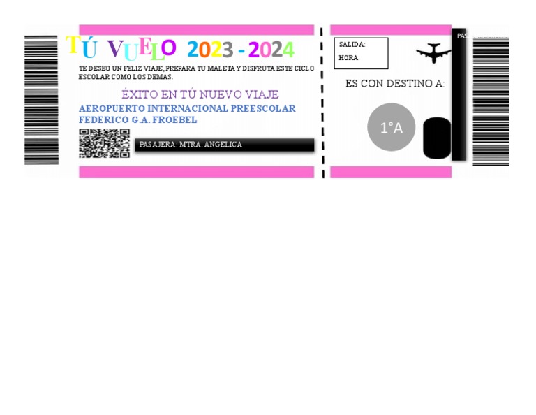 Boletos de Viaje | PDF