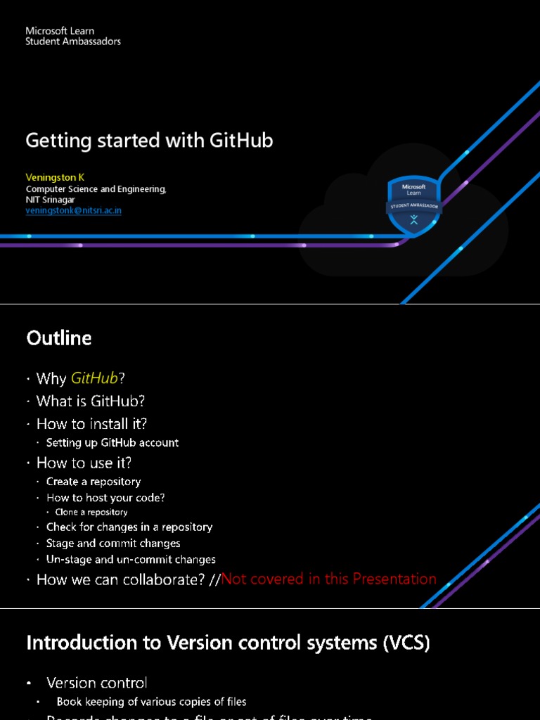GitHub Basics for Beginners | PDF | Secure Shell | Version Control