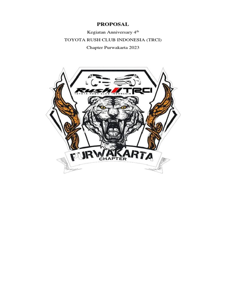 4th Anniversary TRCI Purwakarta | PDF | Kajian Bahasa Asing