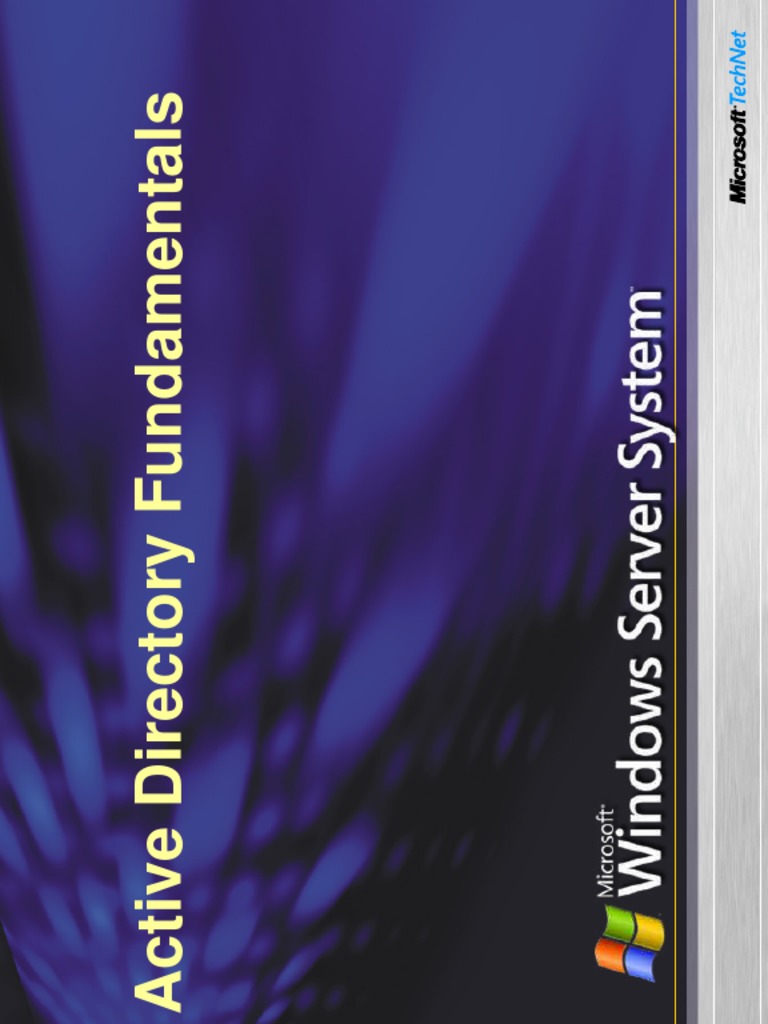 Active Directory Fundamentals | PDF | Active Directory | Domain Name System