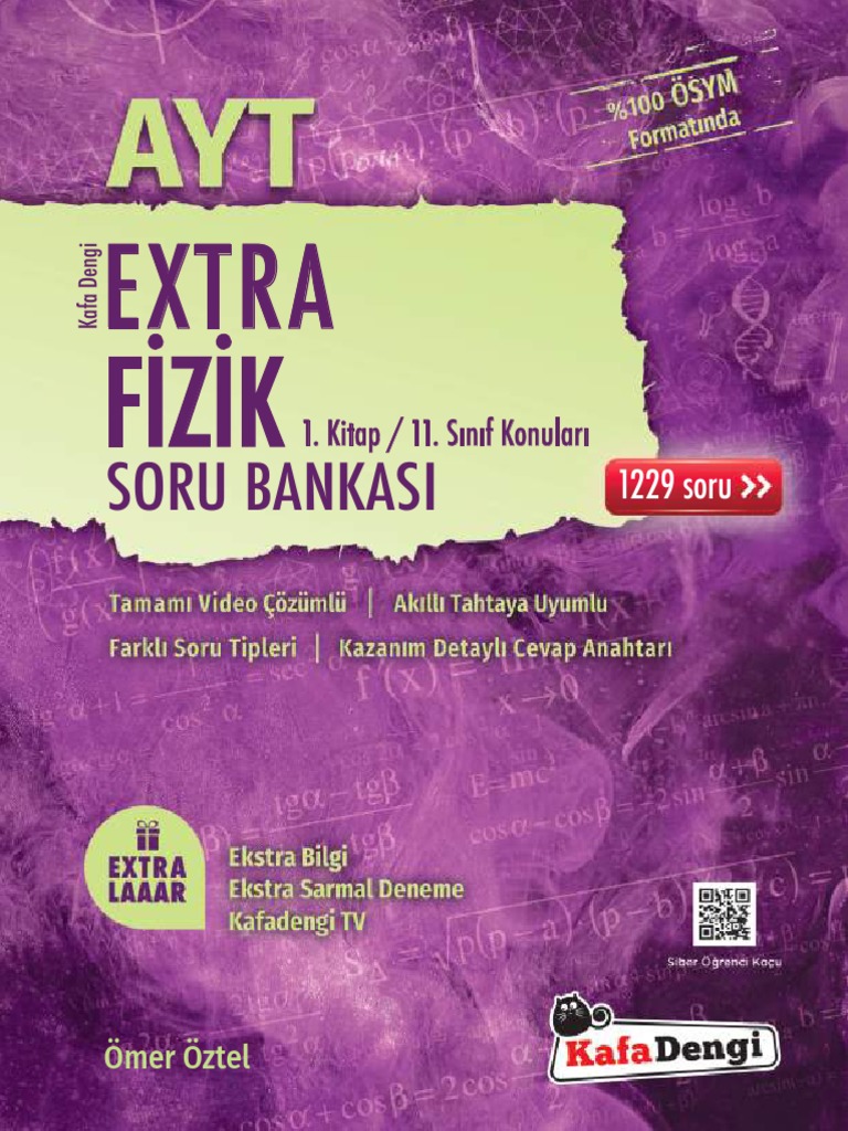AYT Extra Fizik 1. Kitap Soru Bankası | PDF