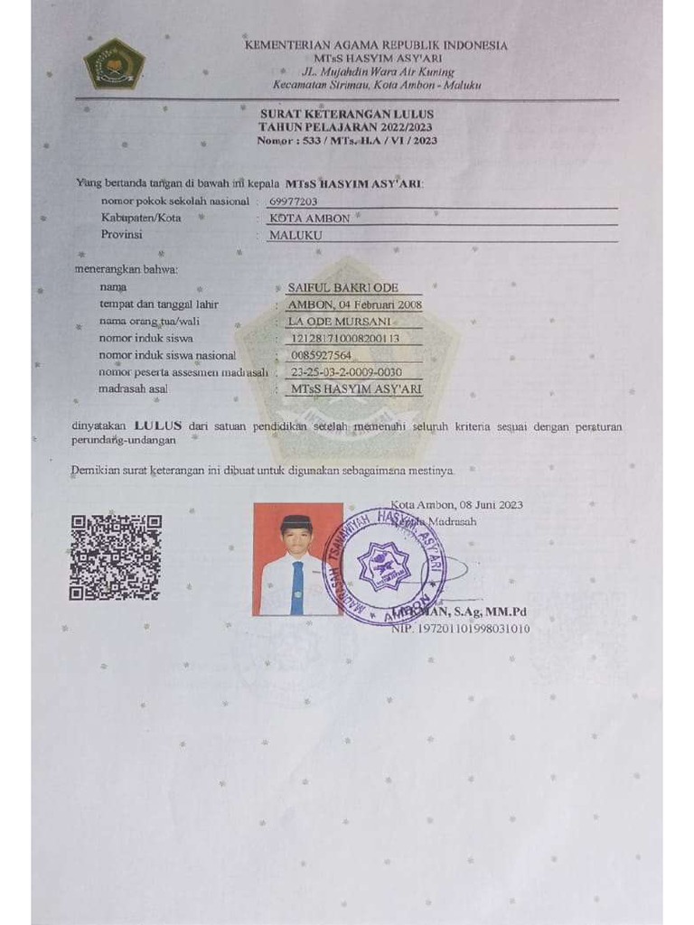 Saiful Bakri Ode | PDF