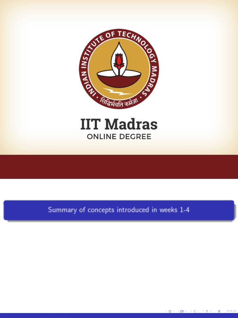 Lecture 4.8 - Summary of Contents Introduced in Week 1 To 4 | PDF | Data Type | Parameter ...
