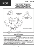 SCBA Operating Instructions | PDF | Breathing | Gases