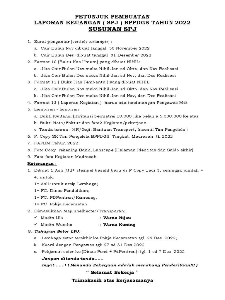 Baca Dulu Petunjuk | PDF