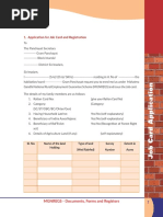 Character Certificate From Village Sarpanch | PDF