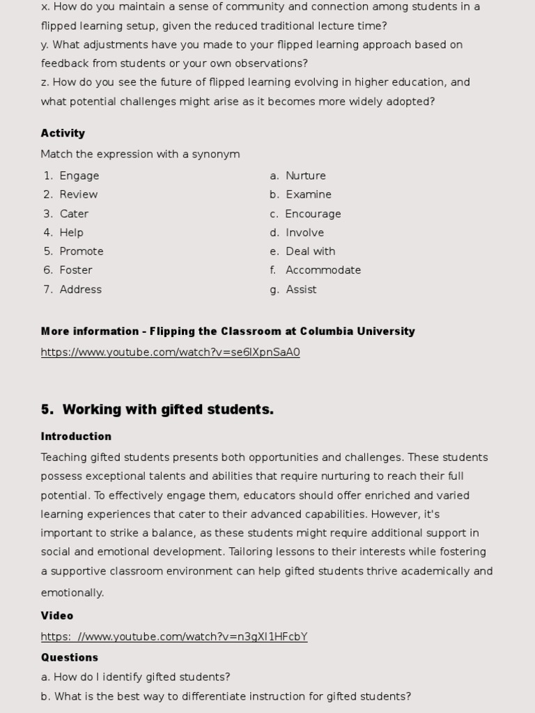 Working With Gifted Students | PDF | Gifted Education | Cognition