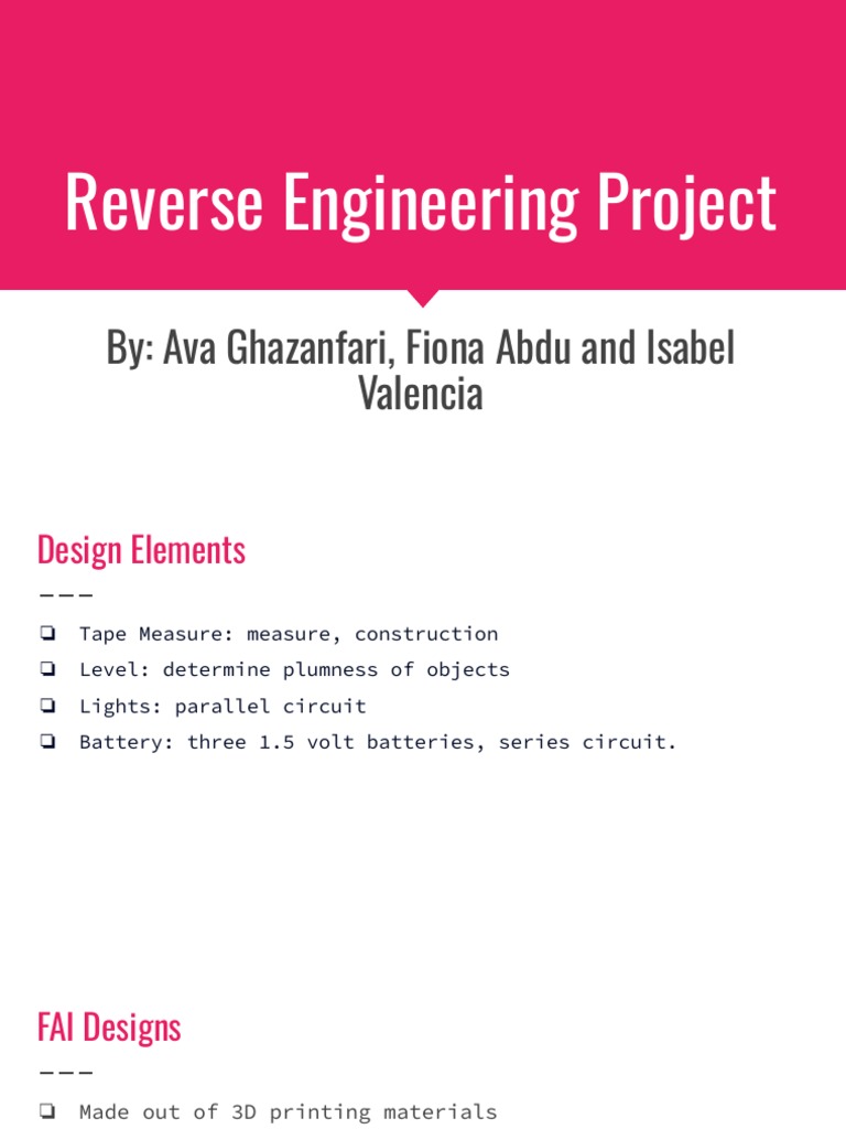 Ava Ghazanfari - Reverse Engineering Assignment | PDF | Art
