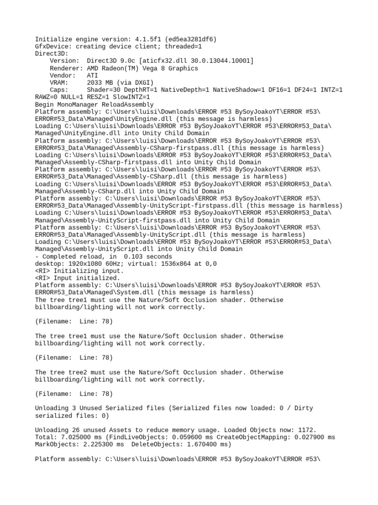 Output Log | PDF | Computer Hardware | Information Technology