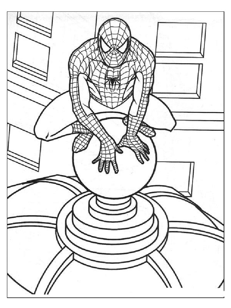 Spiderman - Coloring Book | PDF