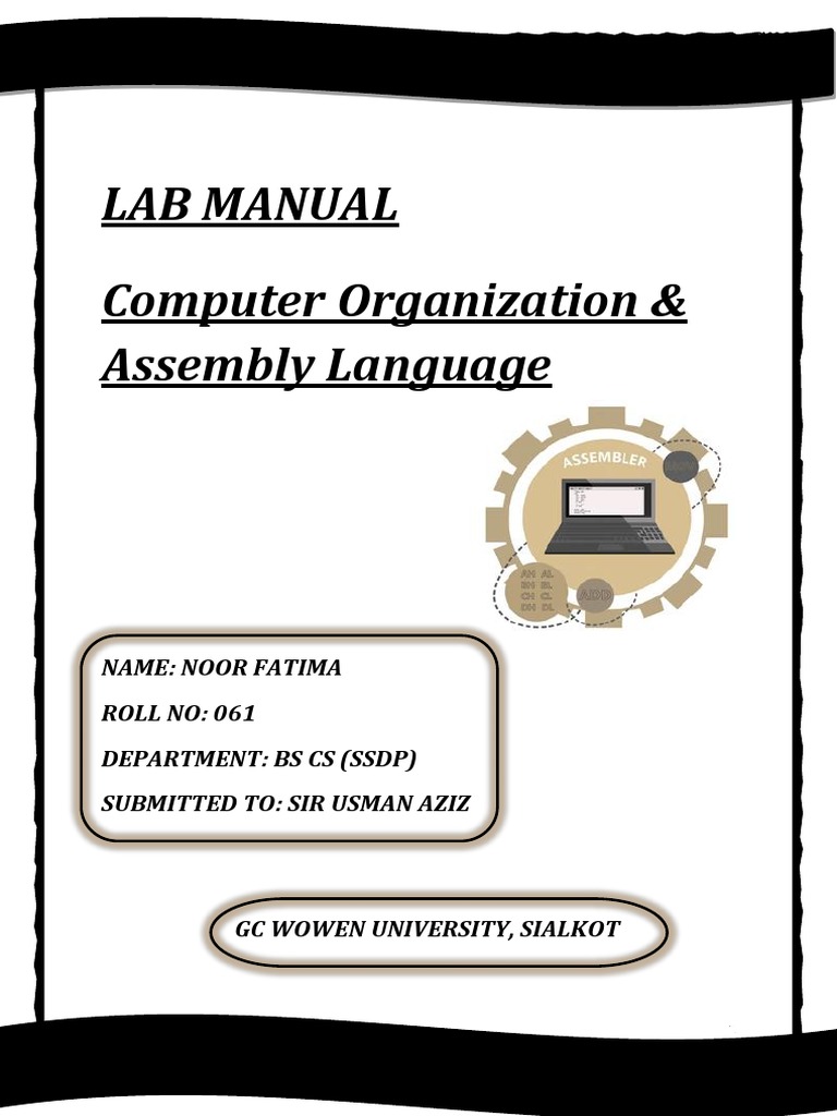Coal Lab Manual | PDF | Computer Program | Programming