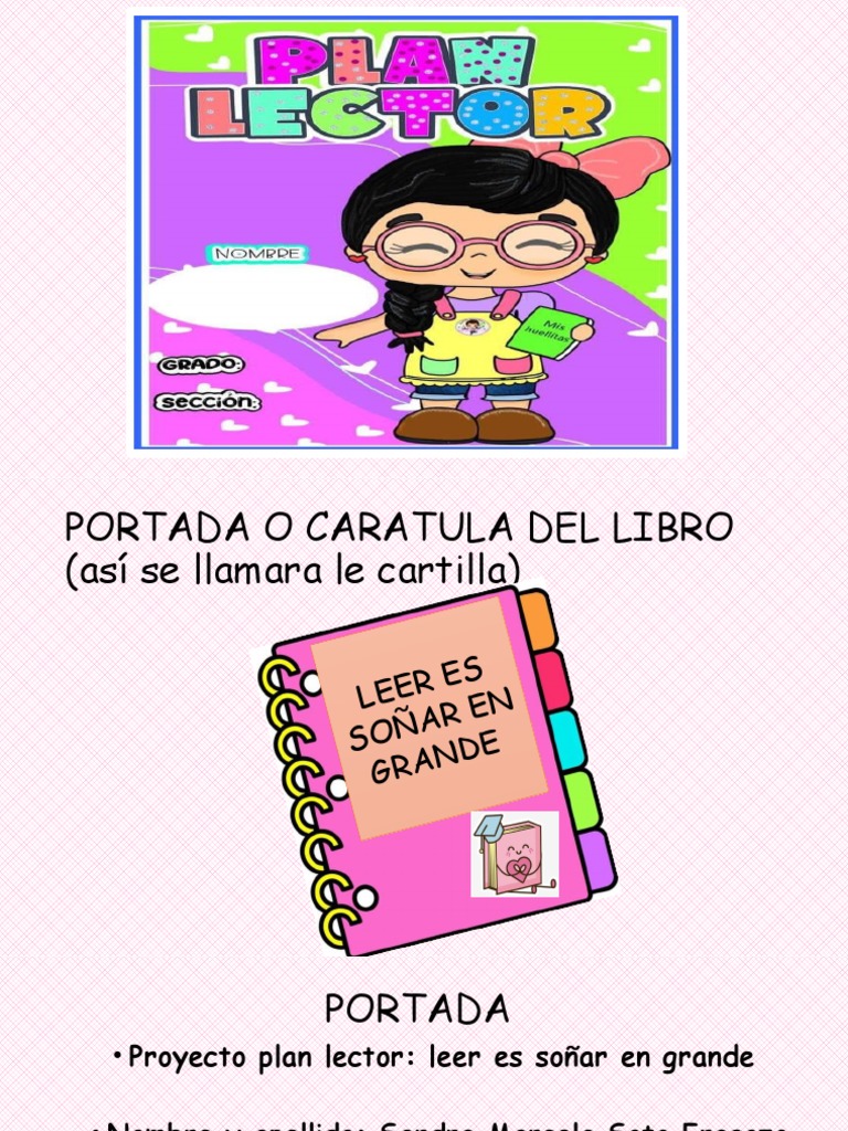 Carátula del Plan Lector 2023 | PDF