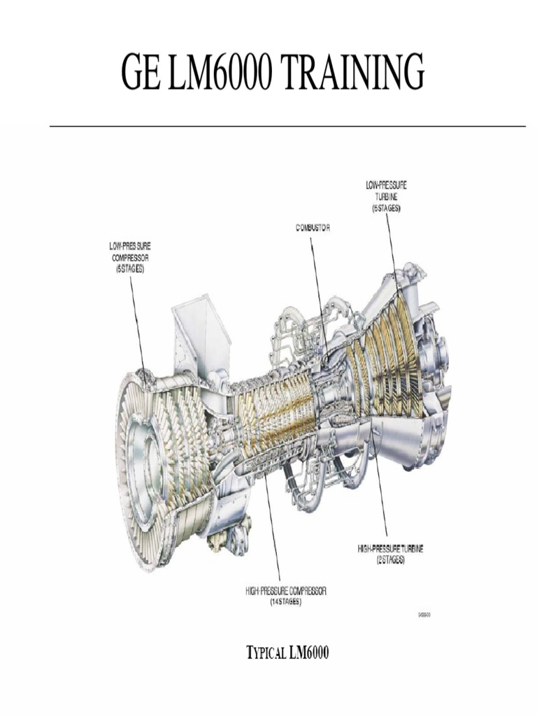 Ge LM6000 Training 1 | PDF | Turbine | Gas Turbine