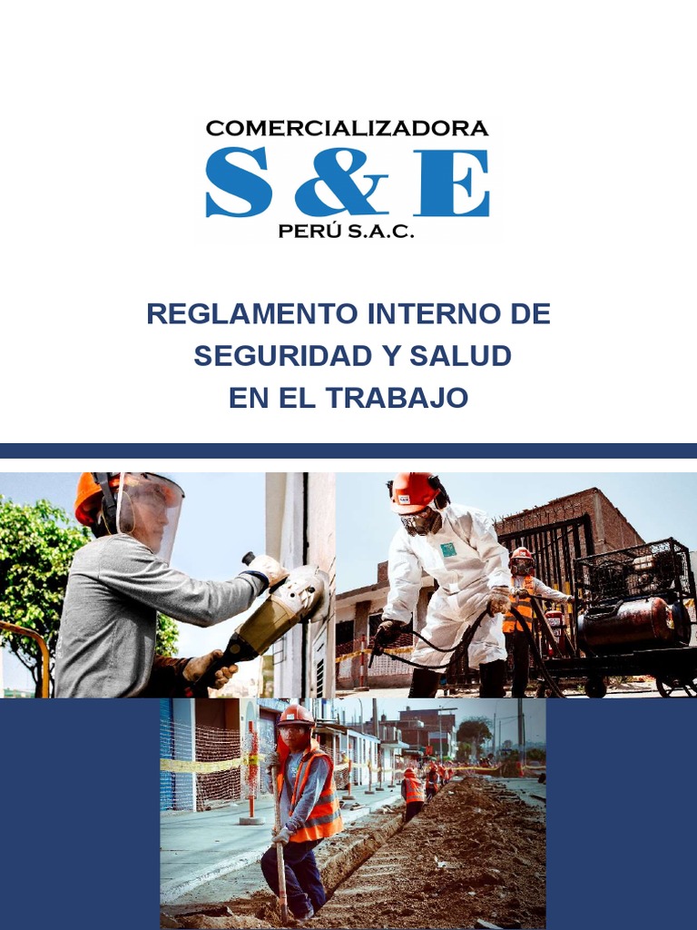 GHSE-DOC-001 - V03 Reglamento Interno de Seguridad y Salud en El Trabajo | PDF | Seguridad y ...