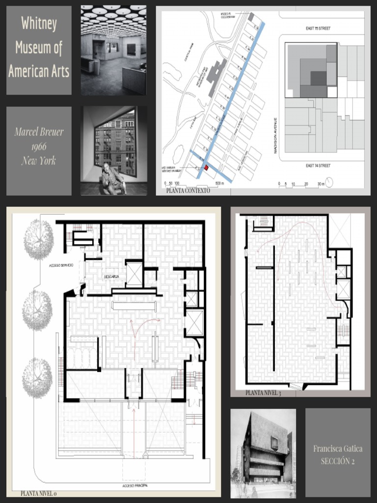 Planos del Whitney Museum de Breuer | PDF