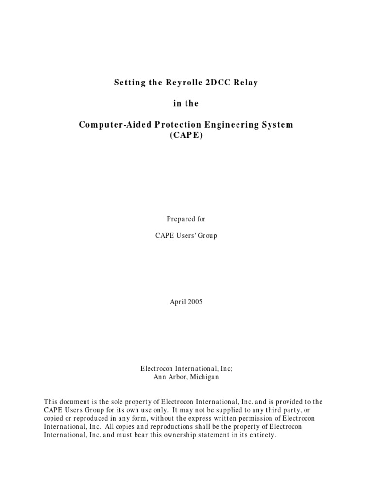 2DCC | PDF | Relay | Transformer